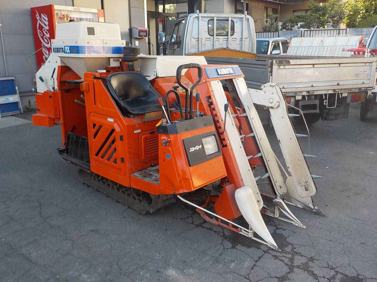 1980年型式認定、ハンサム以前のクボタコンバインRX900「朝1分・ | 水戸市大場町・島地区農地・水・環境保全会便り