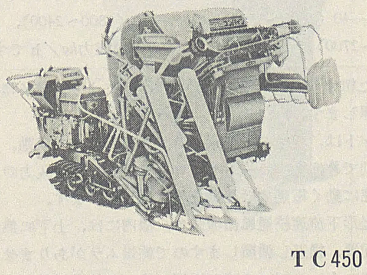 1971年型式認定ヤンマーT5/T4はそれぞれTC500A/TC450じゃないかな？「朝1分の農機考古学」
